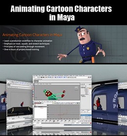 3D Video Tutorials: Animating Cartoon Characters In Maya